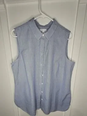 Brooks Brothers | Tops | Brooks Brothers Sleeveless Buttondown Shirt ...